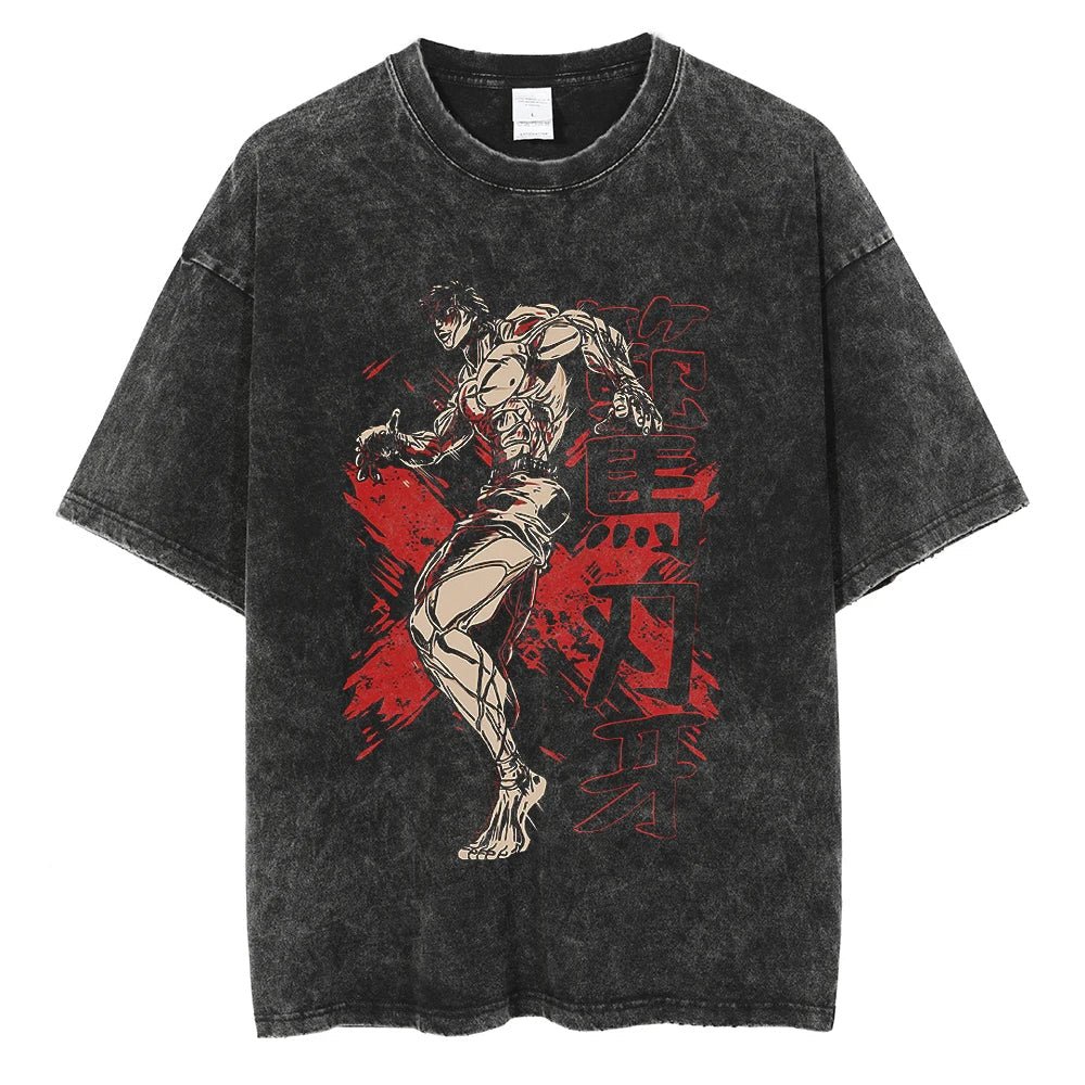 Baki T-Shirts - Baki Yujiro Hanma Anime Merch | Skaiiyprints